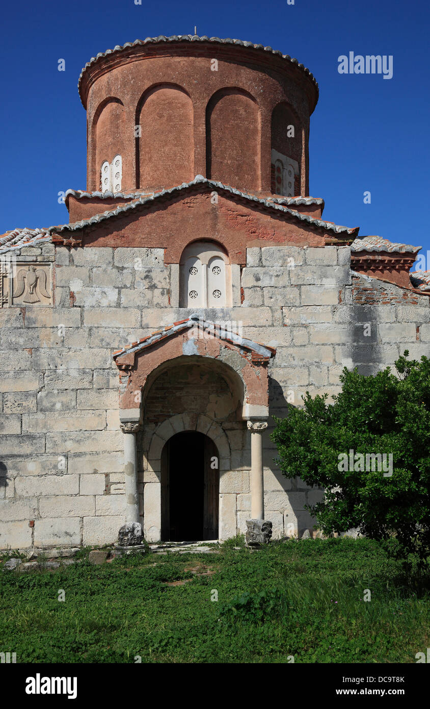 Apollonia, Illyria, a ancient greek city in Albania. Monastery and ...
