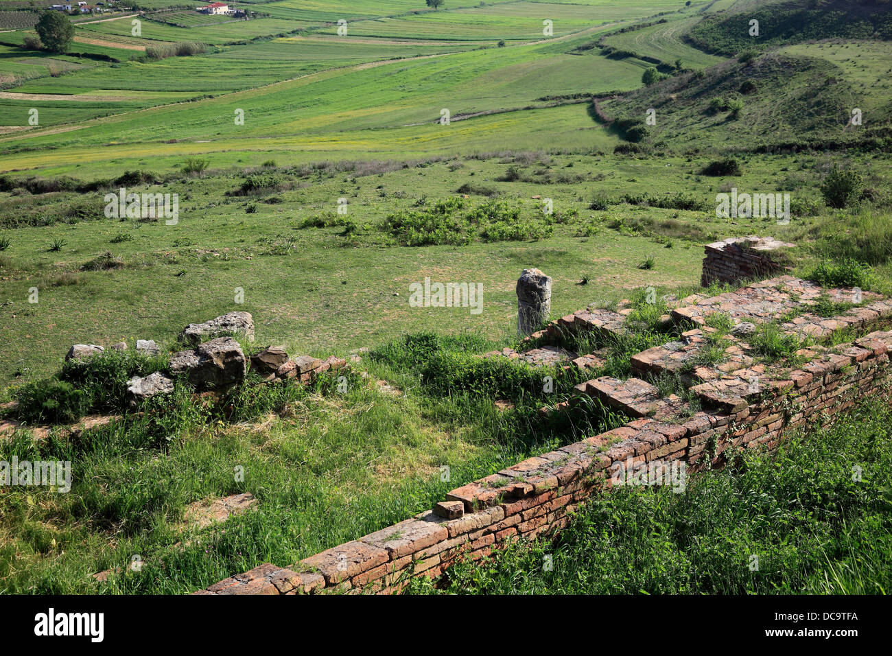Apollonia, Illyria, a ancient greek city in Albania, scenic near the ...