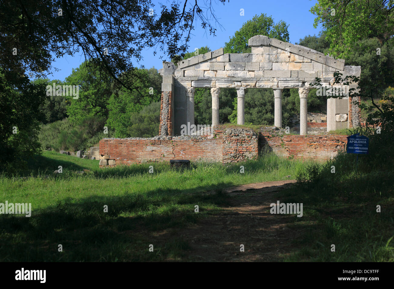 Ancient greek city ruins of apollonia hi-res stock photography and ...