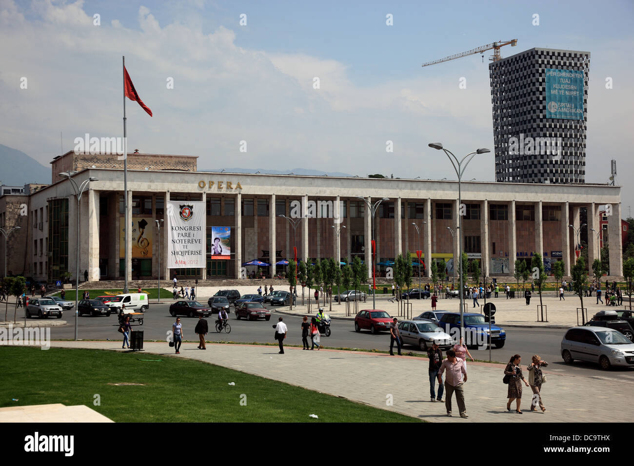 Tirana opera hi-res stock photography and images - Alamy
