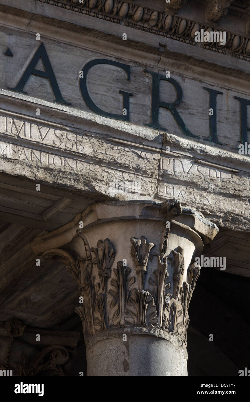 Inscription Rome High Resolution Stock Photography and Images - Alamy