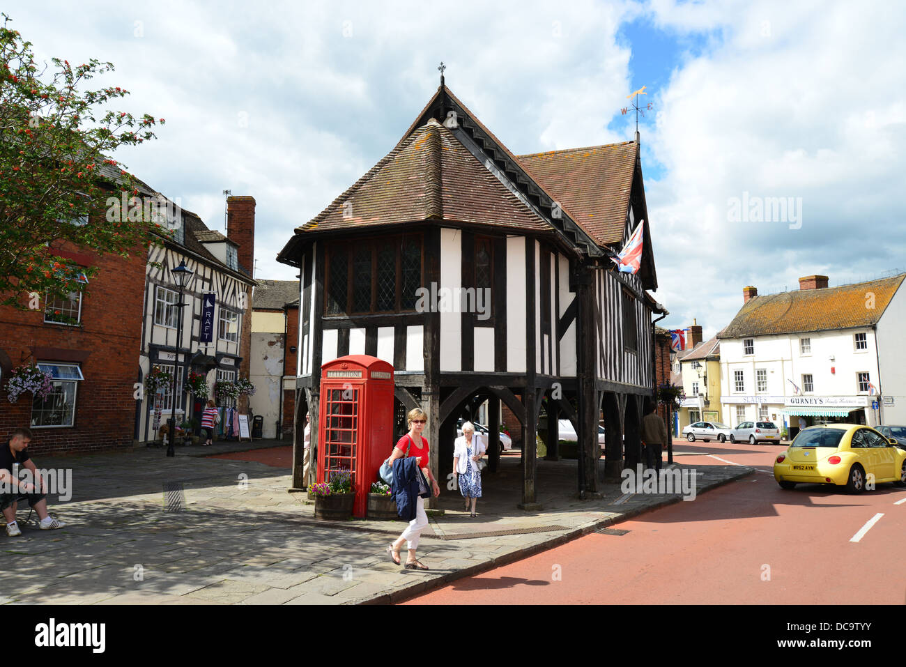 Ancient Market House, Market Square, Newent, Gloucestershire, England ...