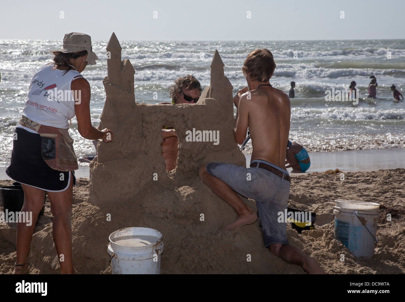 Sand castle hi-res stock photography and images - Alamy