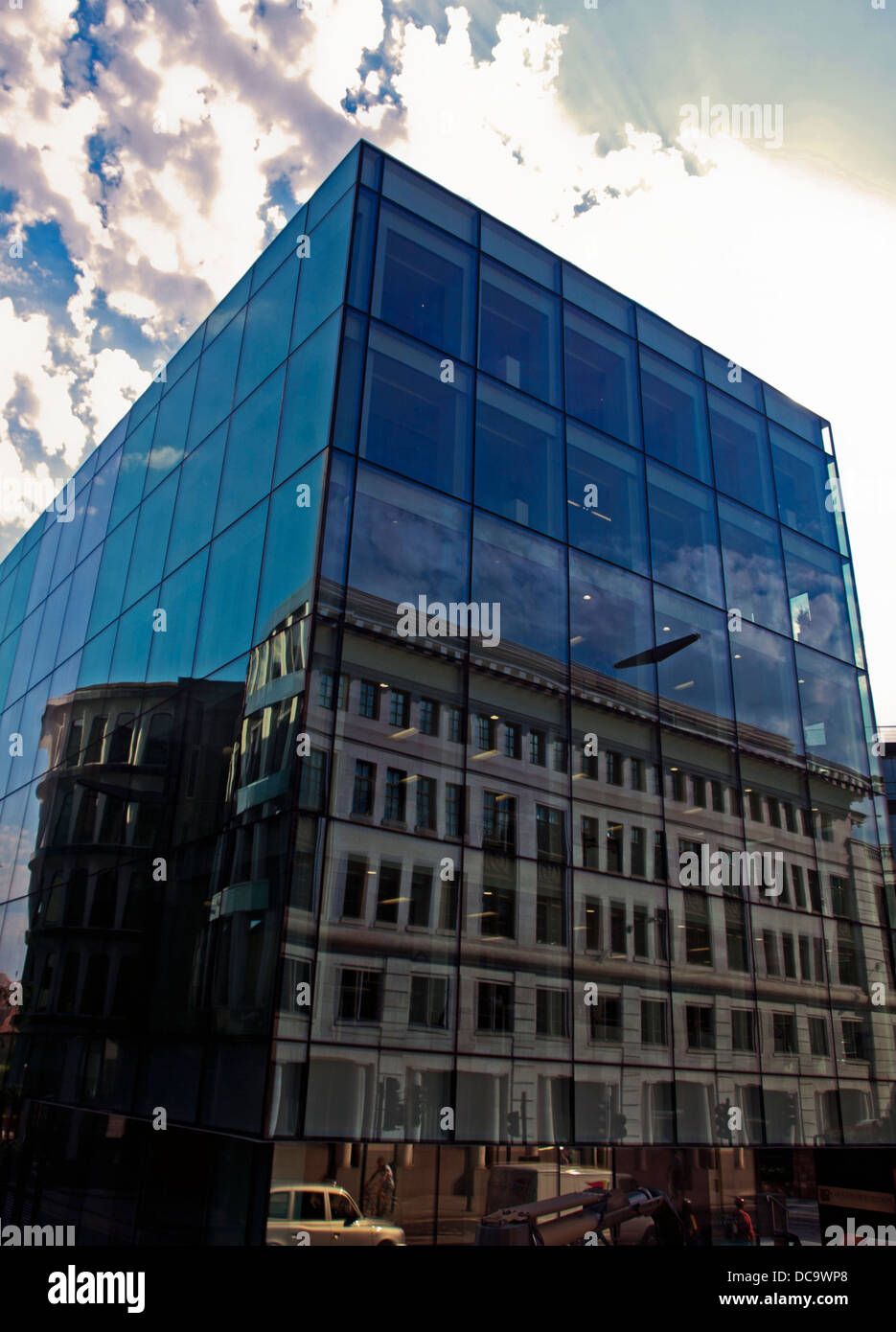 Modern office building in central London, England, United Kingdom Stock ...