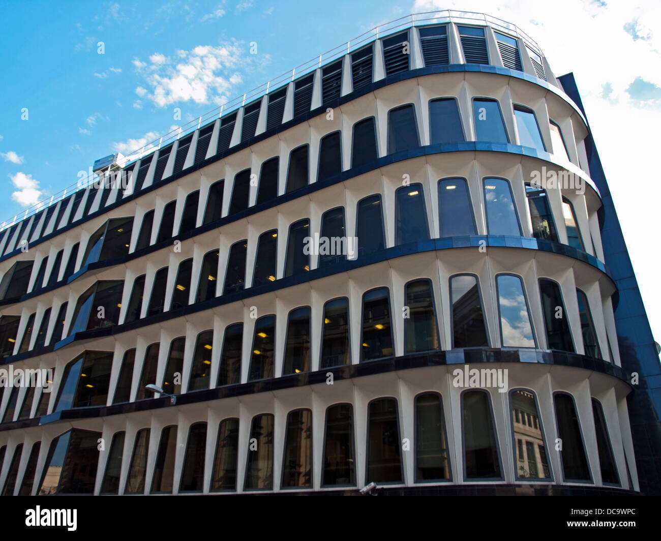 Modern office building in central London, England, United Kingdom Stock ...