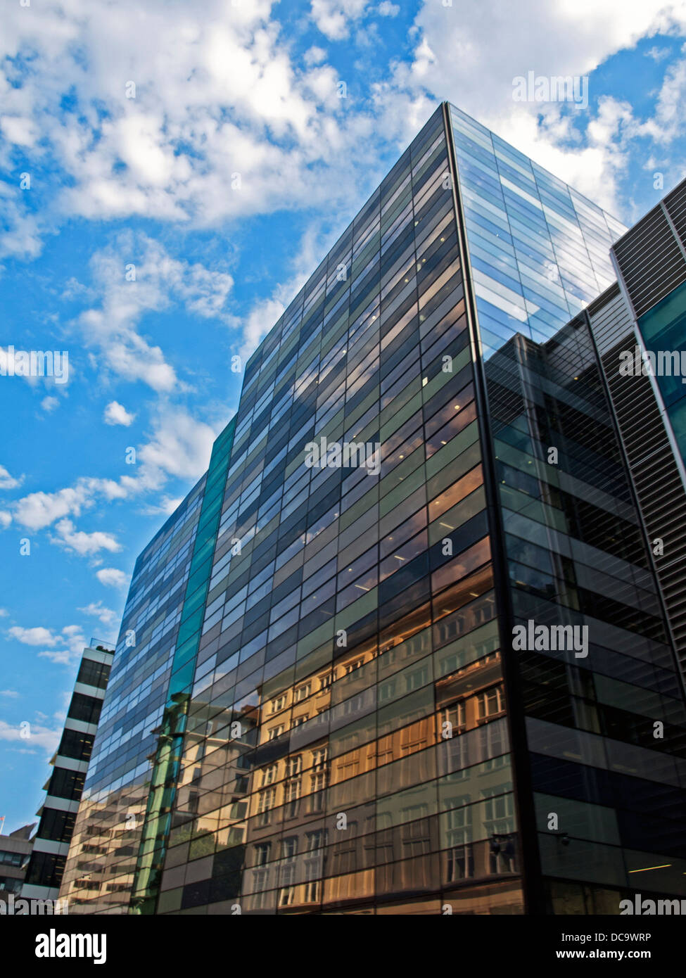 Modern office building in central London, England, United Kingdom Stock ...
