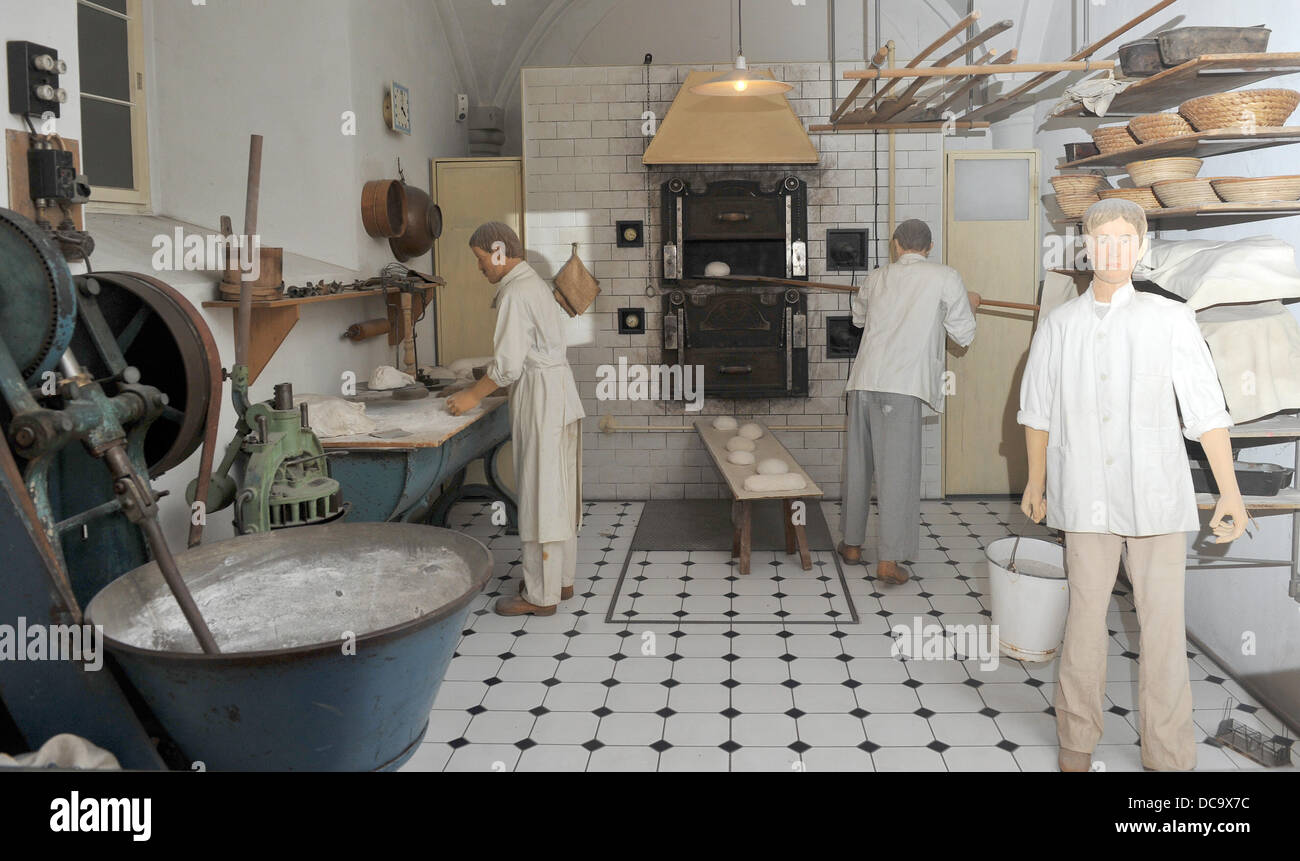 A replica of a backery from the early 20th century at the Museum for ...