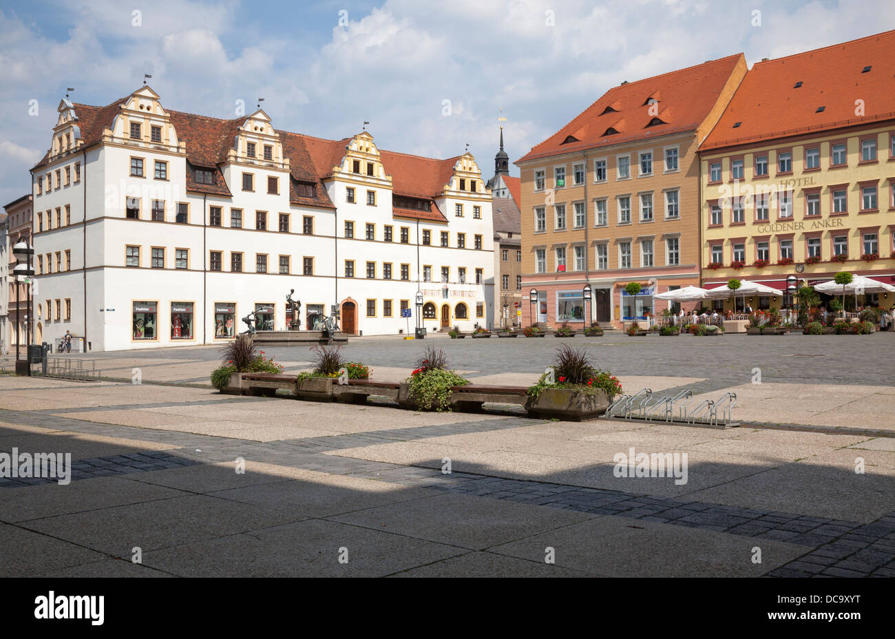 Marktplatz, Torgau, Saxony, Germany Stock Photo - Alamy