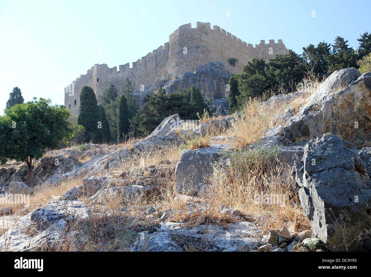 Medieval castle of rhodes hi-res stock photography and images - Alamy