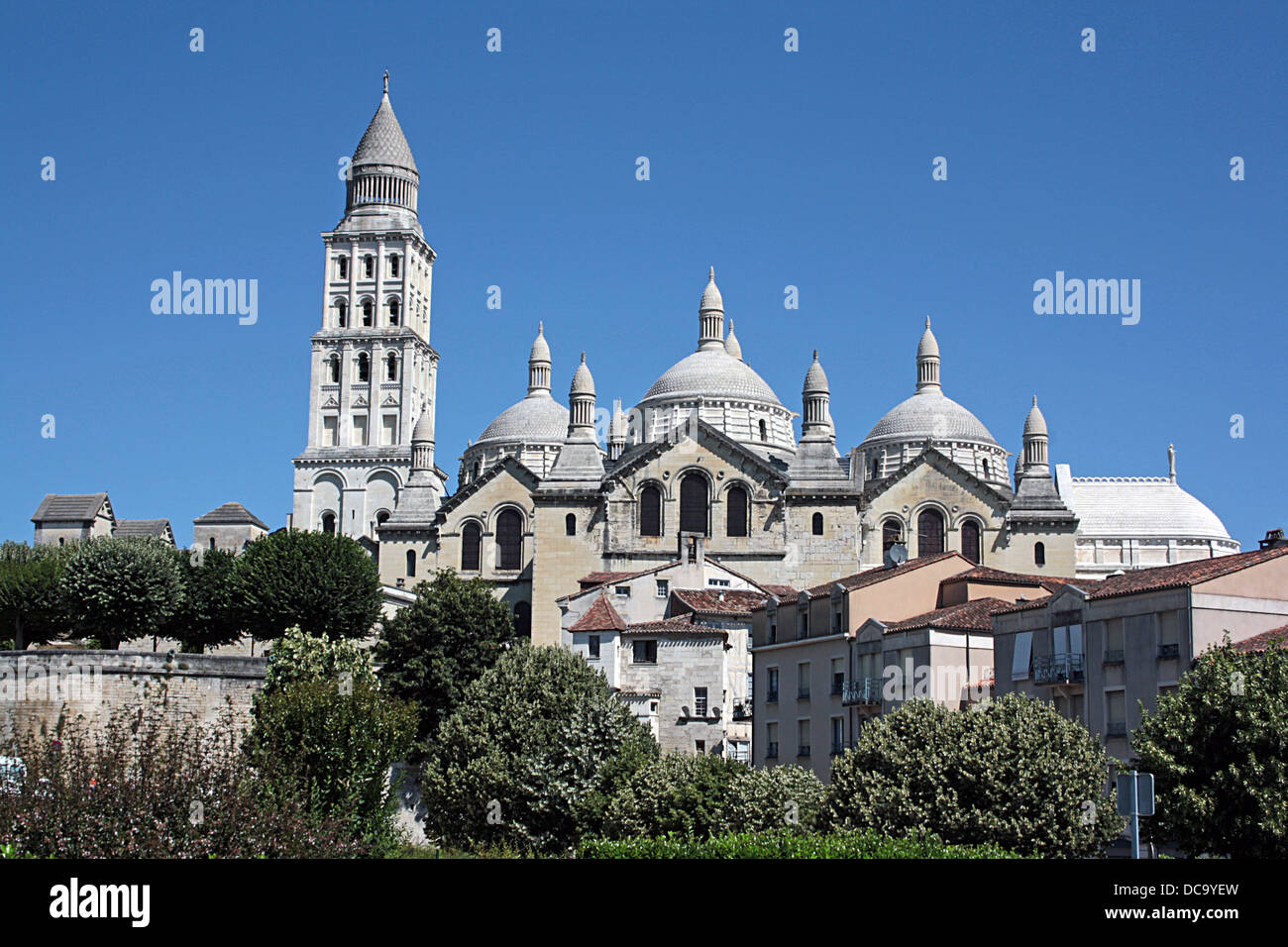 Perigueux, France, Cathedral St Front, Romanesque Stock Photo, Royalty ...