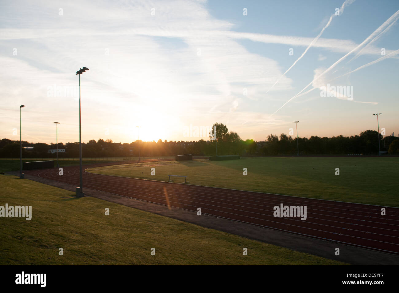 Early morning on Hampstead heath, London, England Stock Photo - Alamy