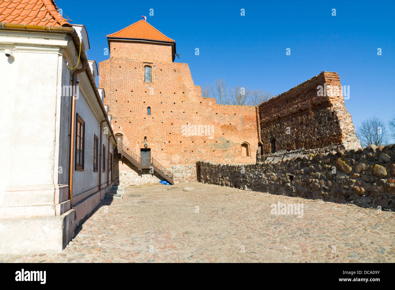 Medieval castle in Liw, Poland Stock Photo - Alamy
