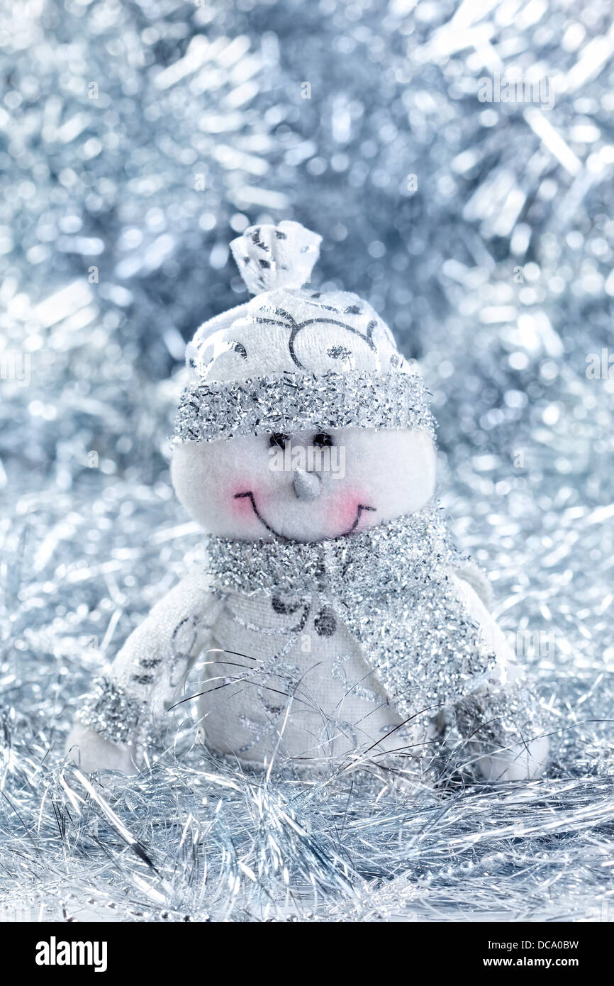 Christmas background balls ribbons hi-res stock photography and images ...