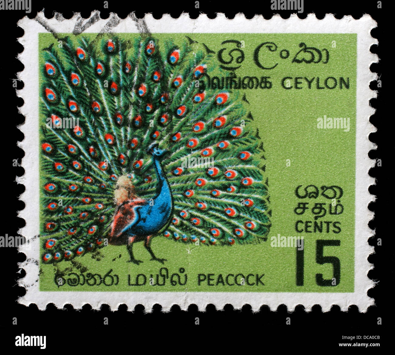 Ceylon postage stamp High Resolution Stock Photography and Images - Alamy
