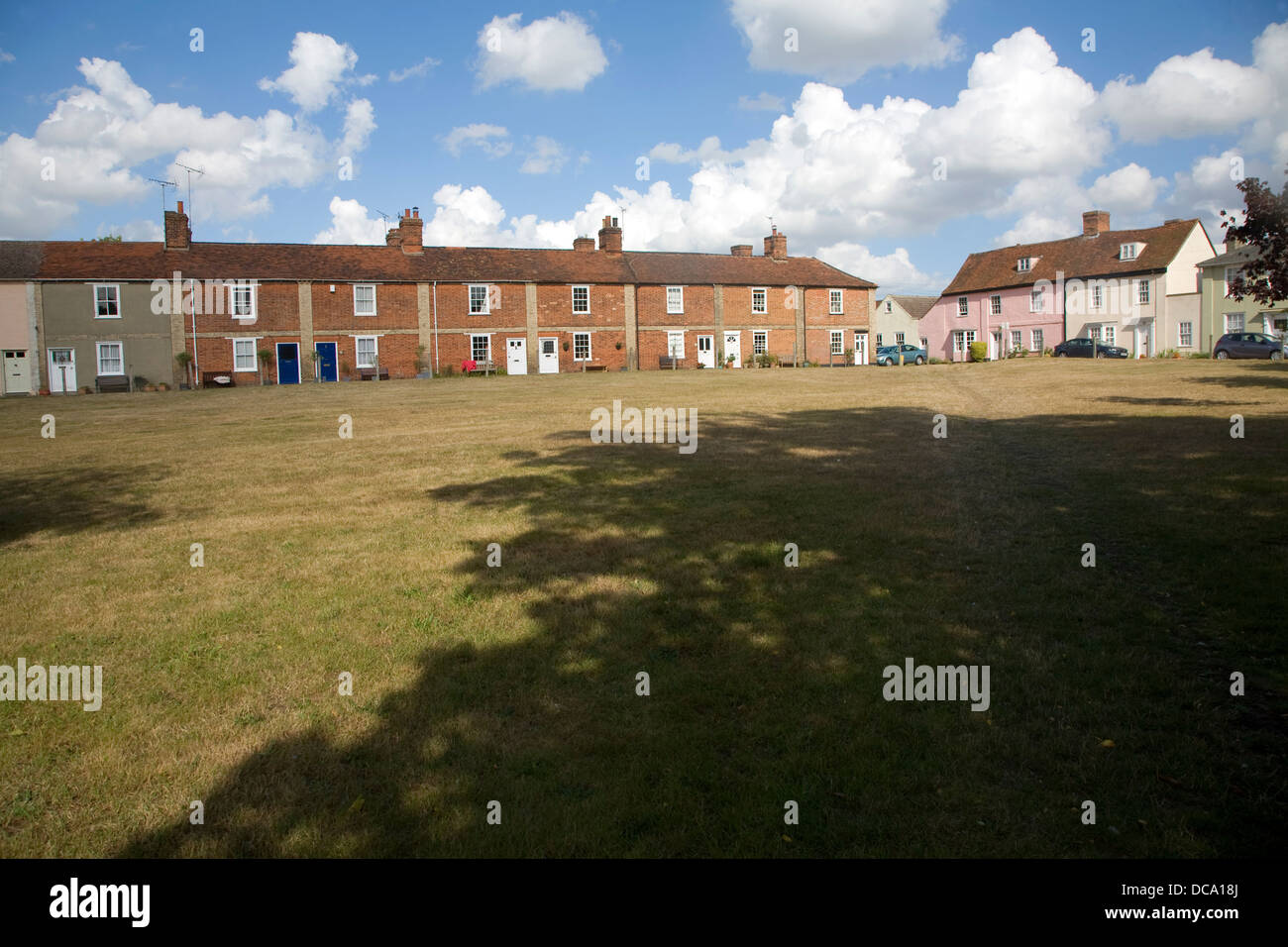 Historic buildings houses Mistley Essex England Stock Photo - Alamy