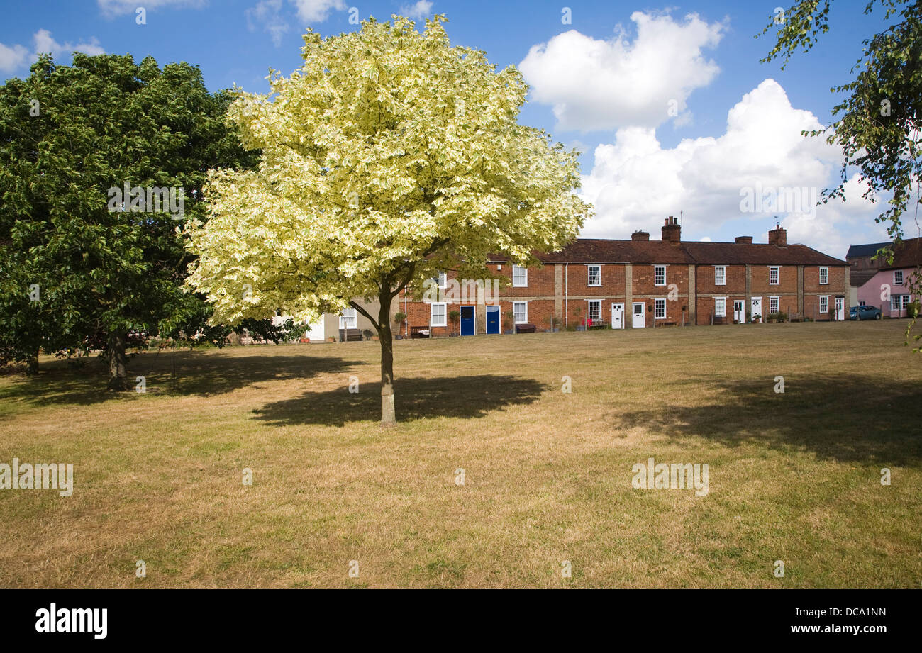 Historic buildings houses Mistley Essex England Stock Photo - Alamy