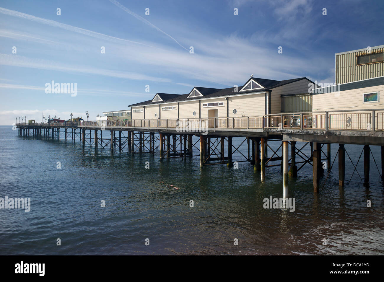 Teignmouth devon pier hi-res stock photography and images - Alamy