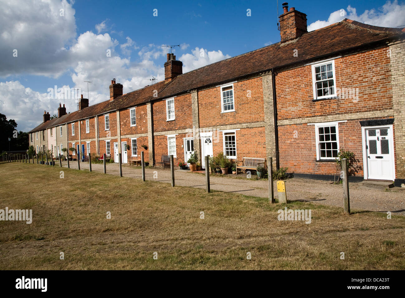 Historic buildings houses Mistley Essex England Stock Photo - Alamy