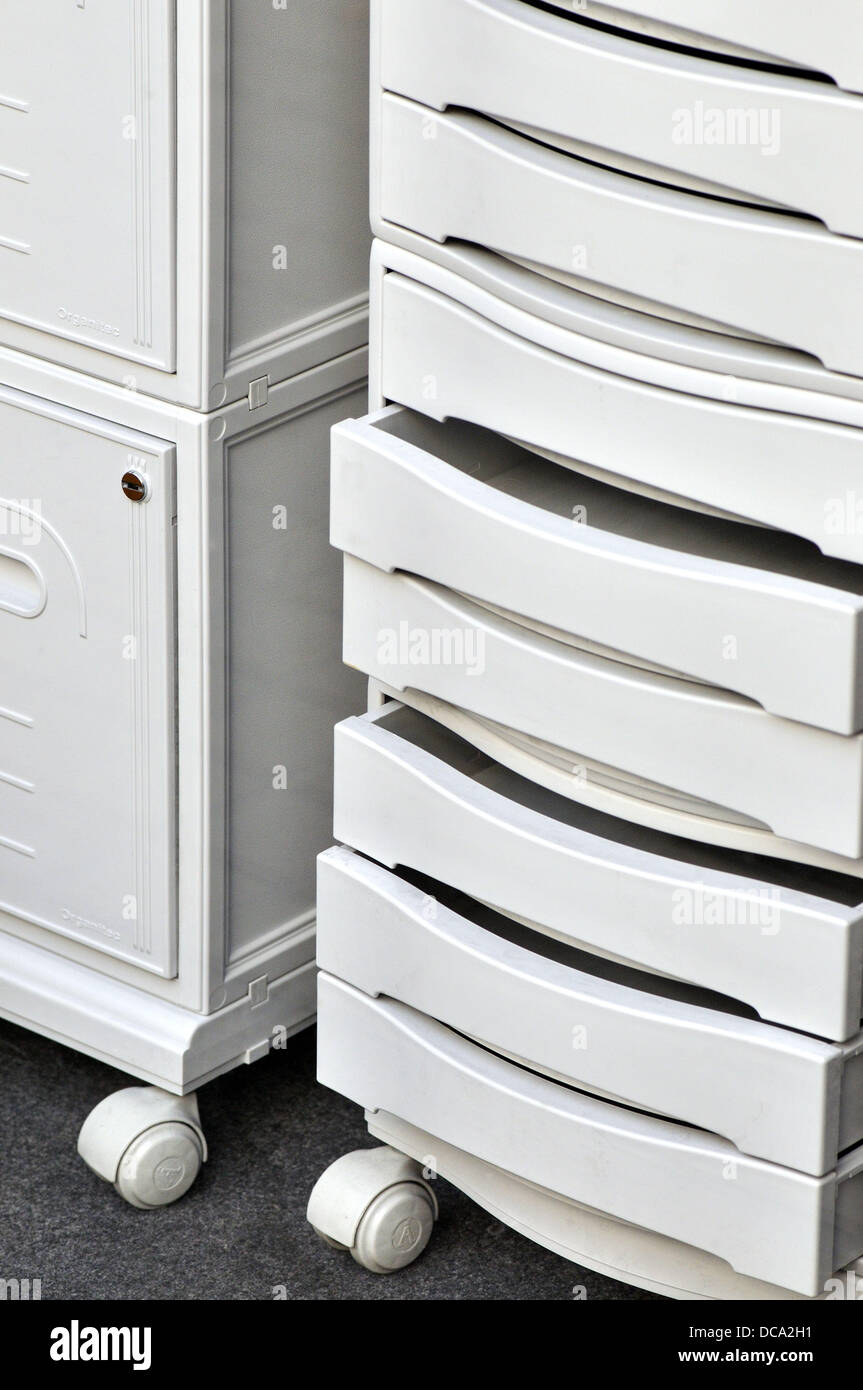 Plastic file cabinet hi-res stock photography and images - Alamy