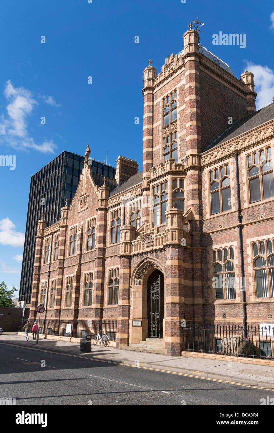 The old Darlington Technical College building, north east England UK ...