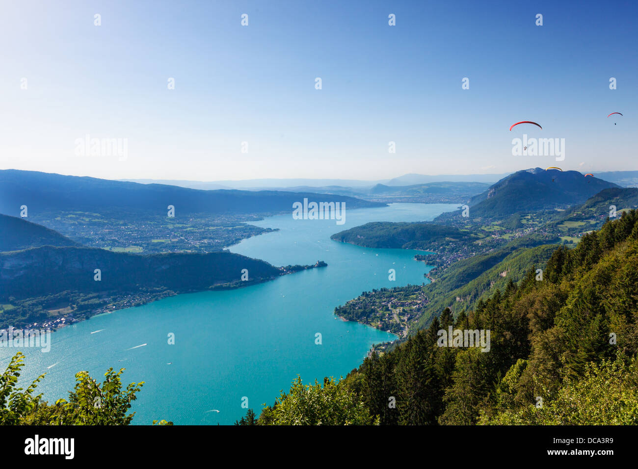 Lake annecy aerial hi-res stock photography and images - Alamy