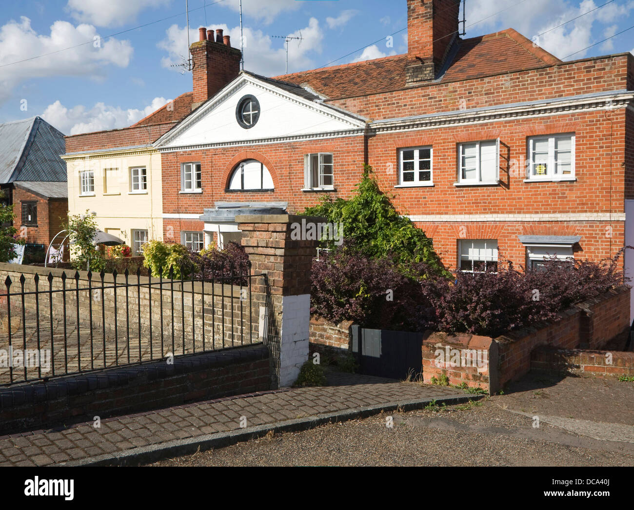 Historic buildings Mistley Essex England Stock Photo - Alamy