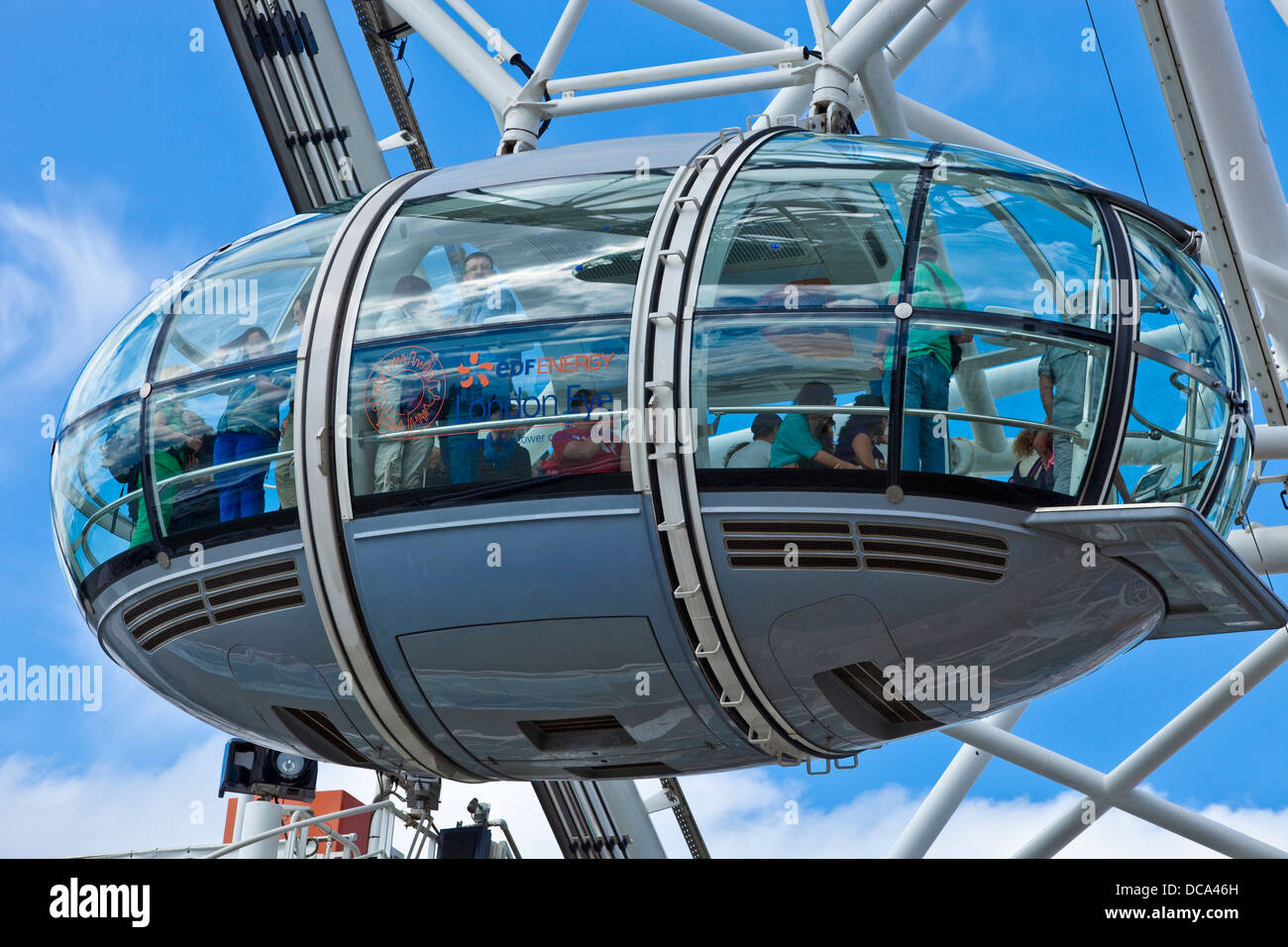 The EDF Energy London Eye, London, England Stock Photo - Alamy