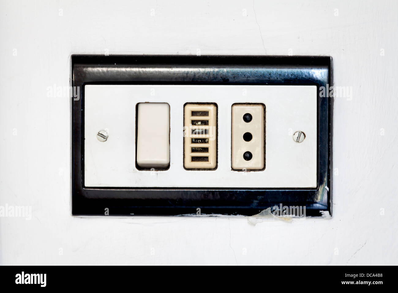 Italian light switch hi-res stock photography and images - Alamy