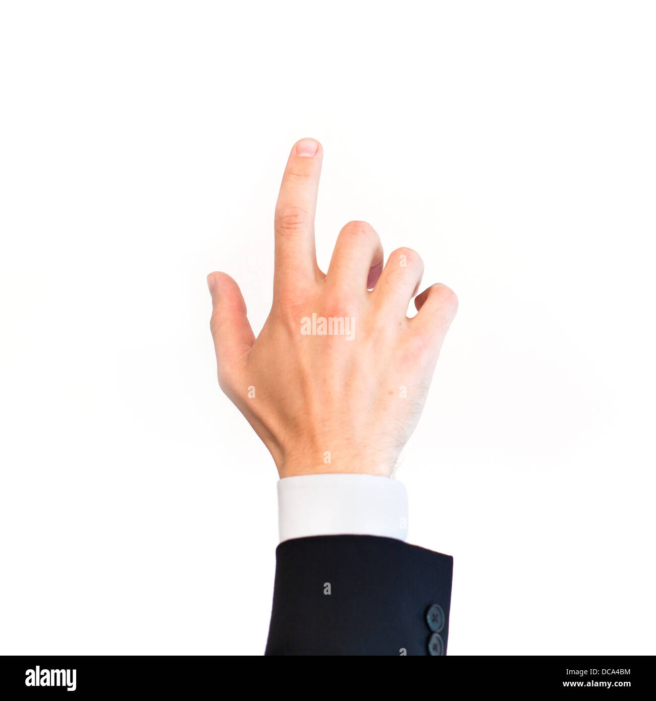 Finger press button hi-res stock photography and images - Alamy