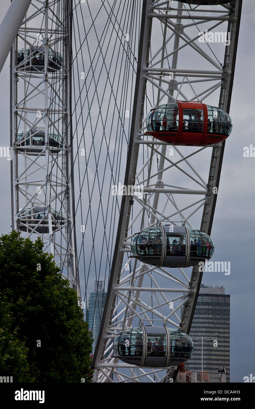 The EDF Energy London Eye, London, England Stock Photo - Alamy