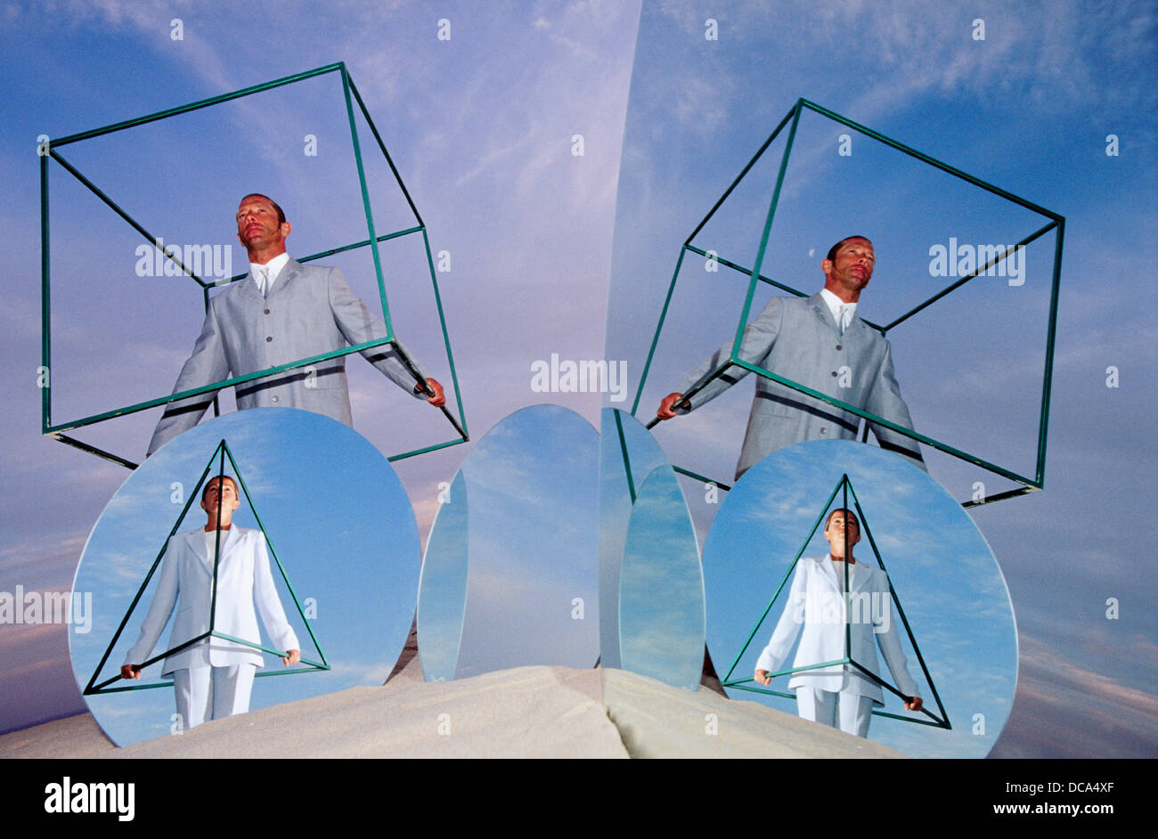 Corporate people mirror effect hi-res stock photography and images - Alamy