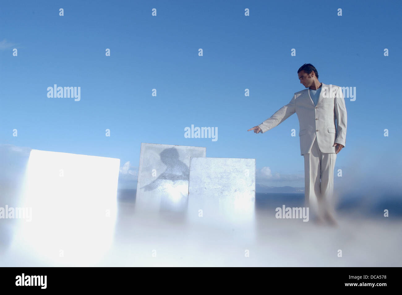 God pointing image hi-res stock photography and images - Alamy