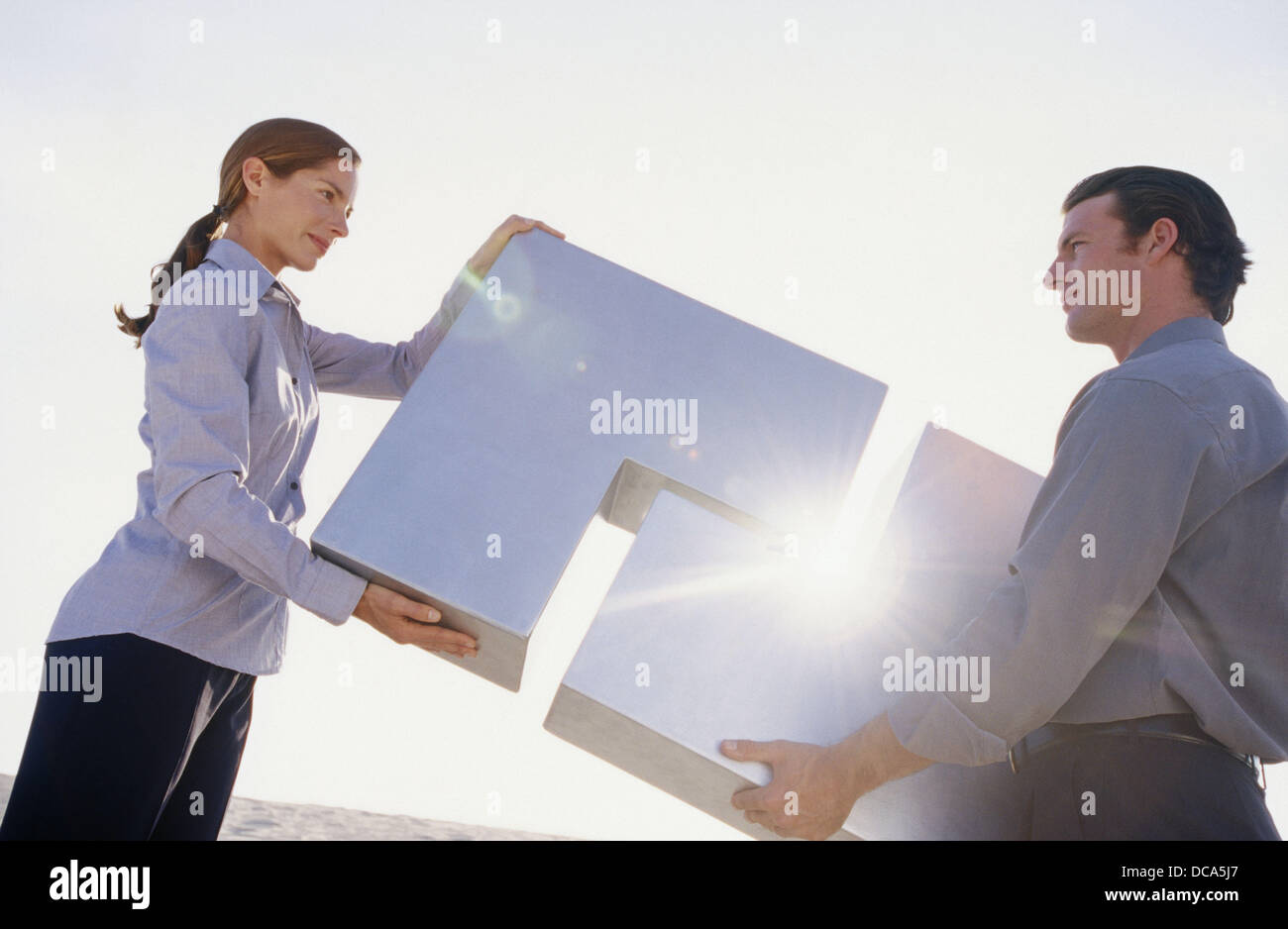 Complementary collaboration hi-res stock photography and images - Alamy