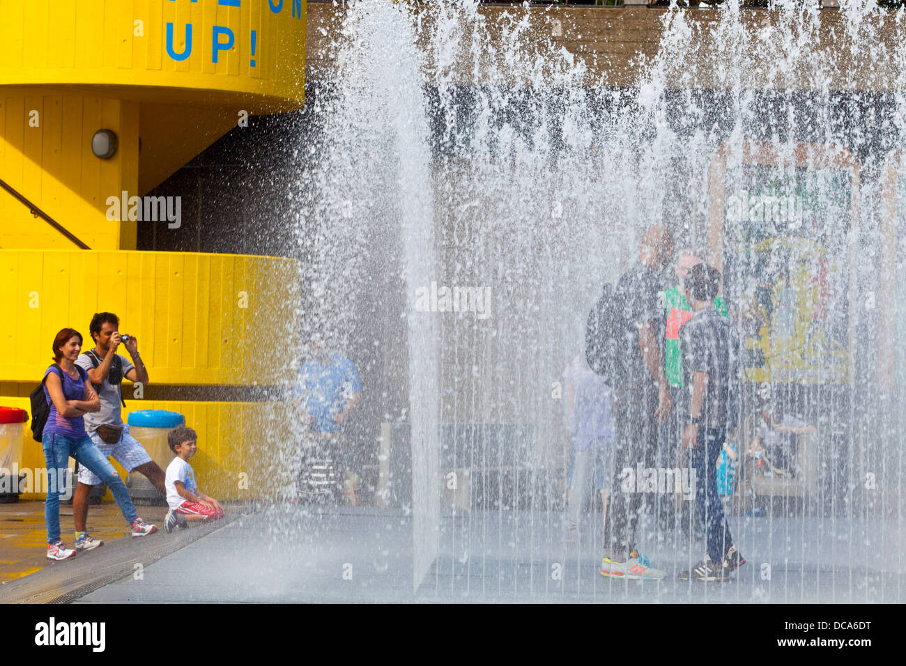 Appearing Rooms, Interactive Water Fountains, The South Bank, London ...