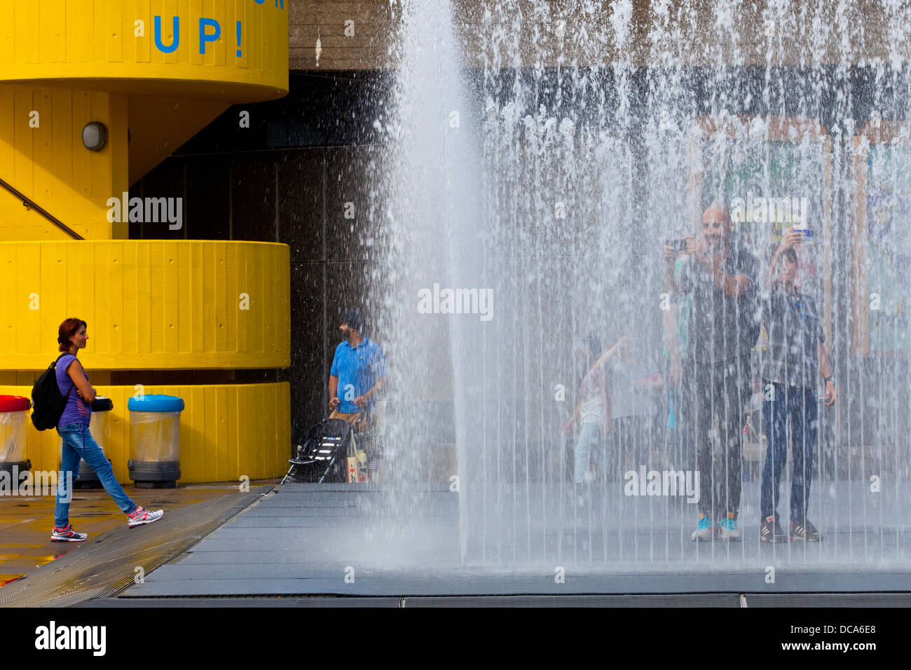 Appearing Rooms, Interactive Water Fountains, The South Bank, London ...