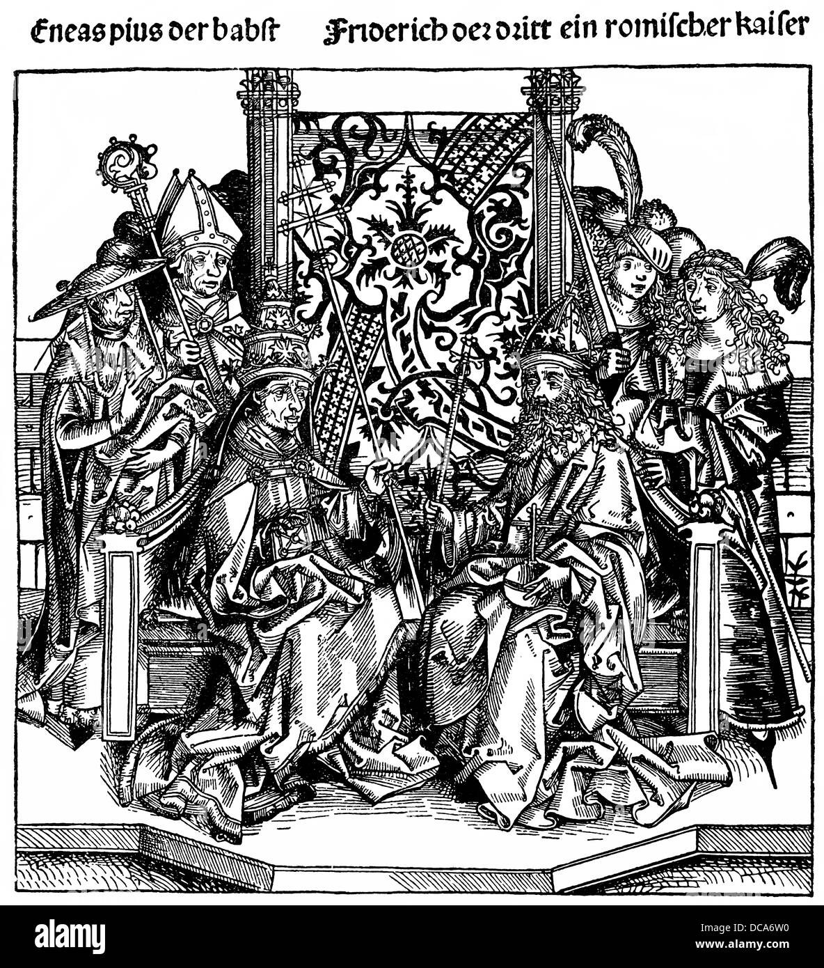 Frederick Ii Holy Roman Emperor Black and White Stock Photos & Images ...