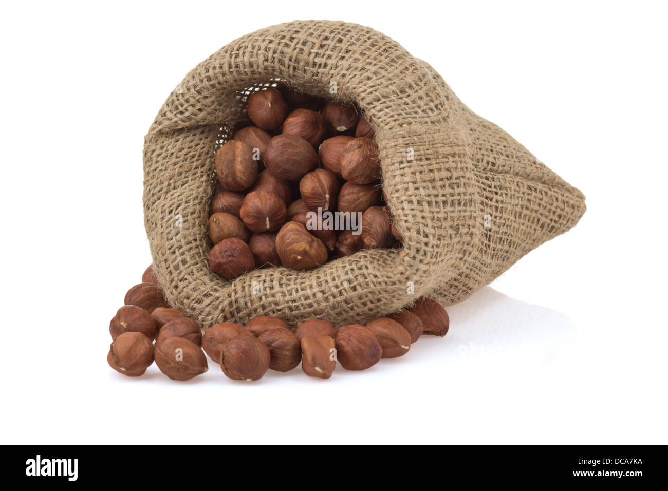nuts filbert isolated on white background Stock Photo - Alamy