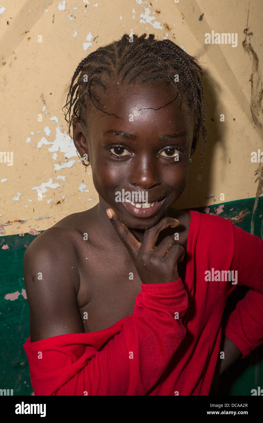 Senegalese girl hi-res stock photography and images - Alamy