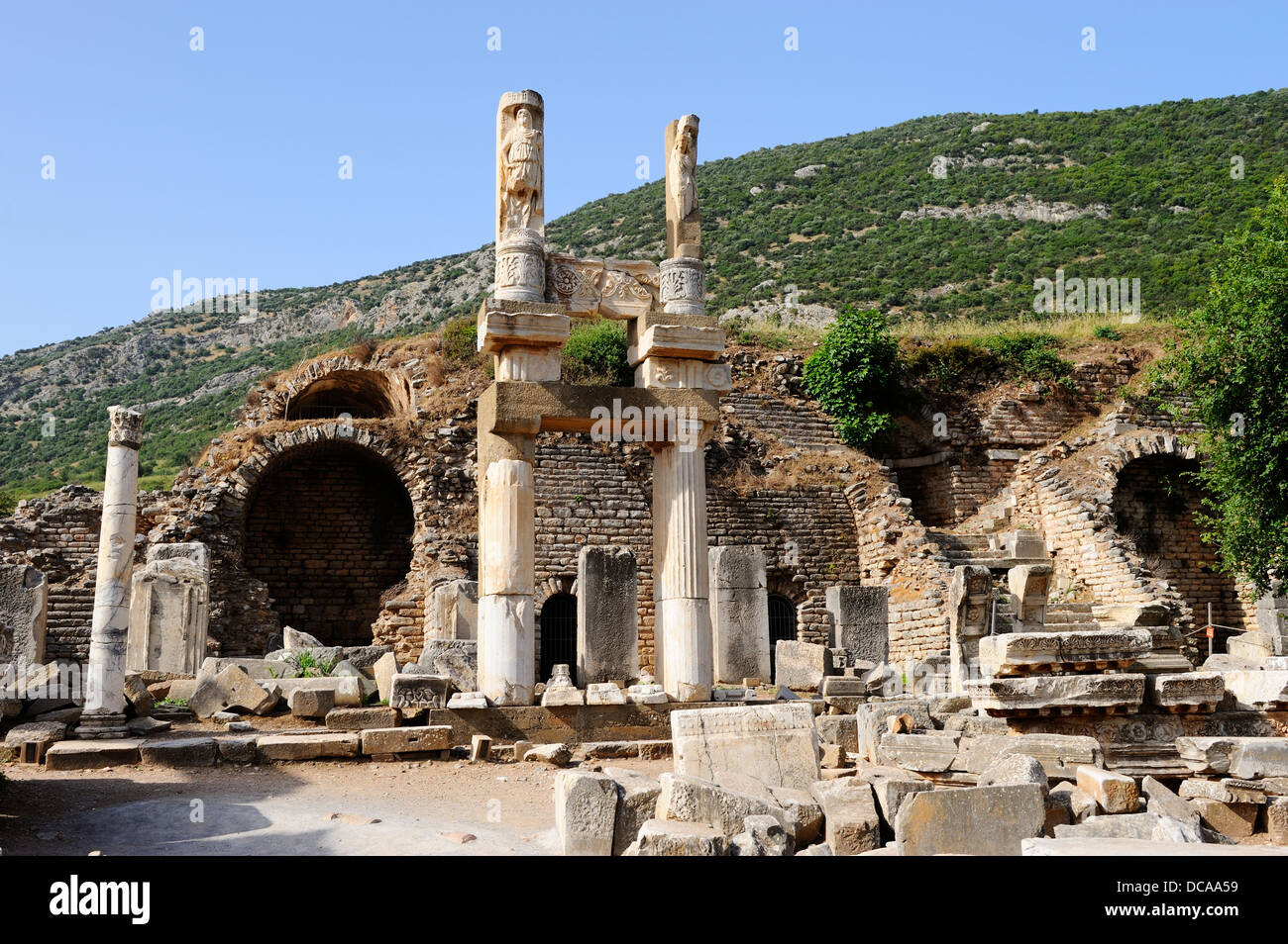 Ruins of the temple of domitian hi-res stock photography and images - Alamy
