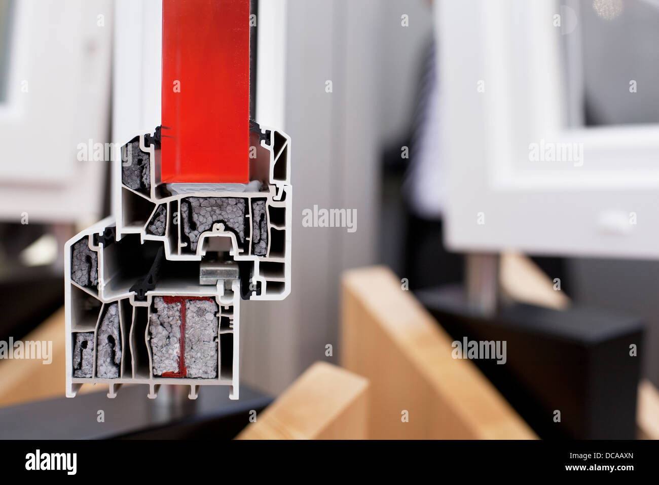 pvc window profile Stock Photo - Alamy