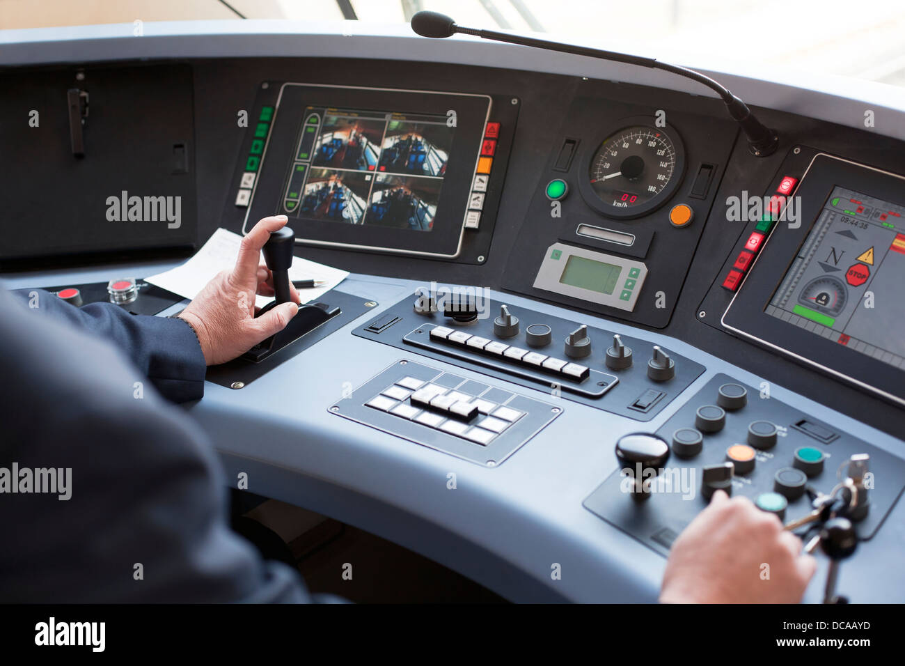 Train Cockpit High Resolution Stock Photography and Images - Alamy