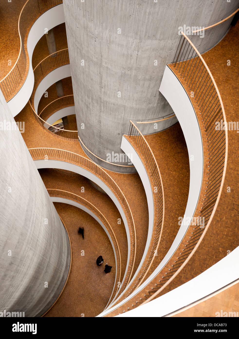 SEB Headquarters atrium interior, Copenhagen, Denmark Stock Photo - Alamy