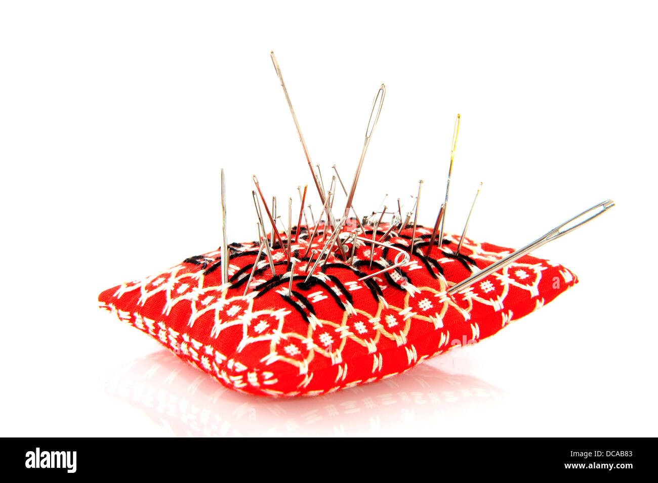 Sewing pins white background hi-res stock photography and images - Alamy