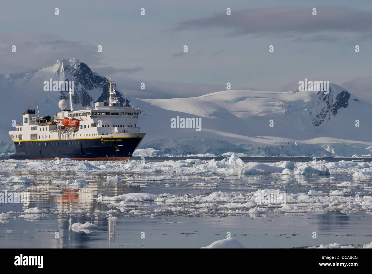 The Lindblad Expedition ship National Geographic Explorer on expedition ...