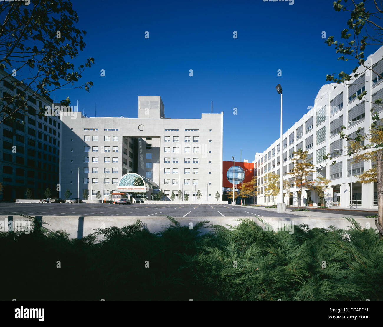 Modern design no one has commercial buildings hi-res stock photography ...