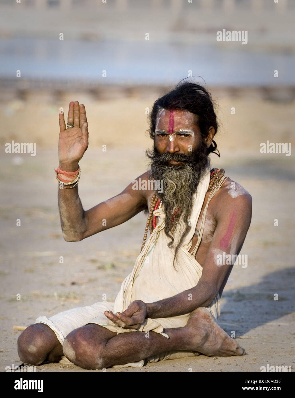 Saddhu hand hi-res stock photography and images - Alamy