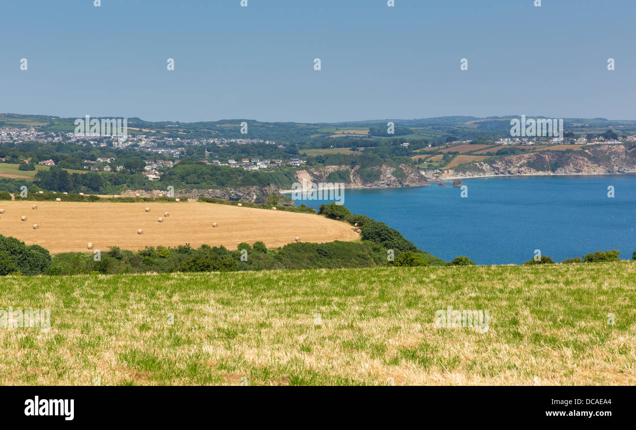 St austell bay hi-res stock photography and images - Alamy