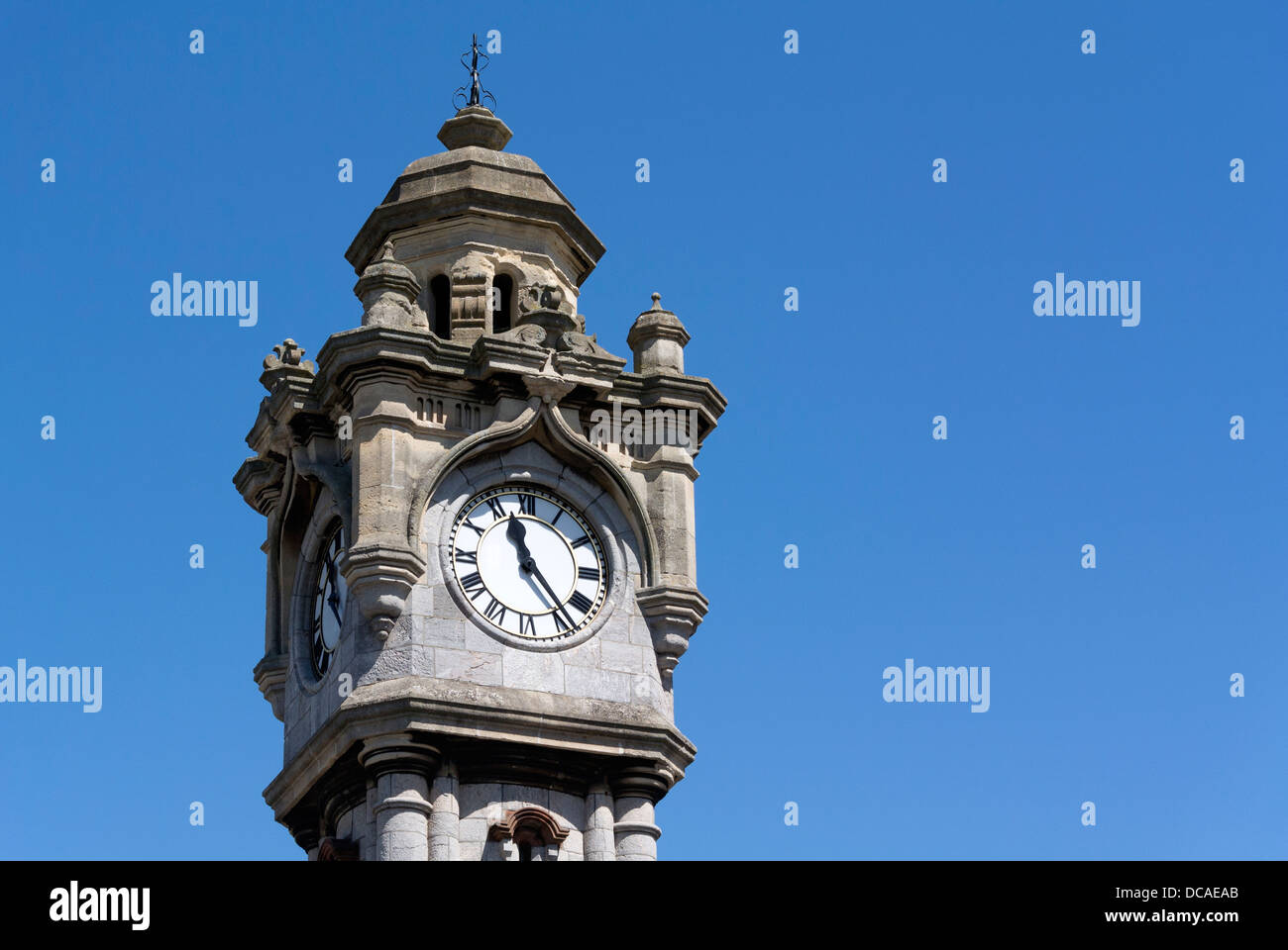Exeter clock tower, Victorian memorial built in 1897 in memory of ...