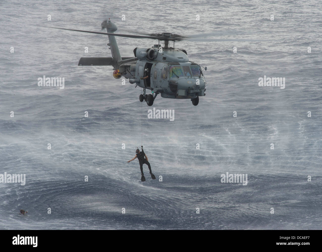 Rescue Swimmer Helicopter High Resolution Stock Photography and Images ...