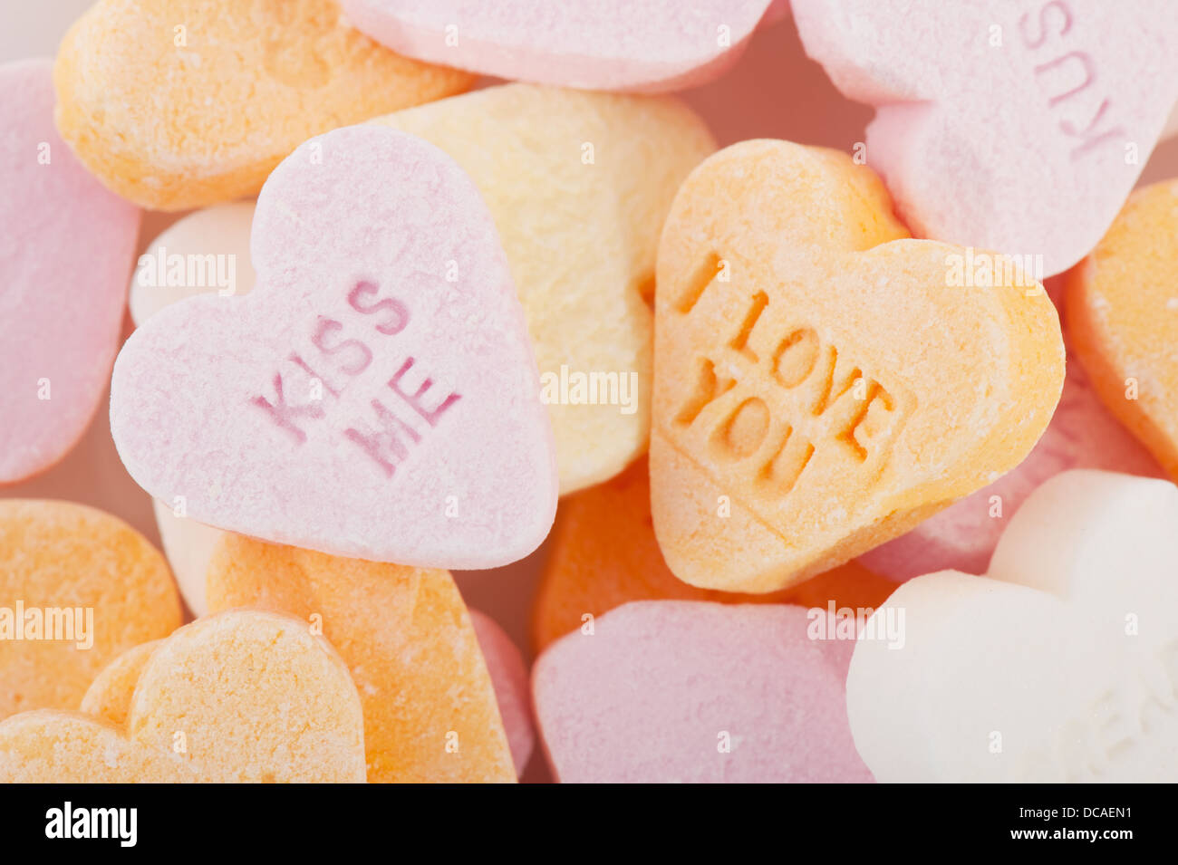 White love candy hi-res stock photography and images - Alamy